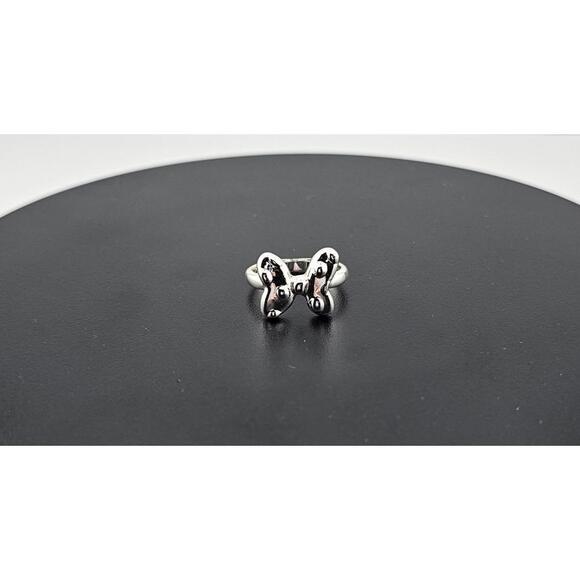 Disney | Jewelry | Disney Minnie Mouse Silver Bow Ring Size 6 | Poshmark